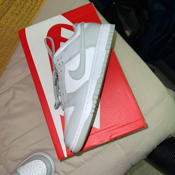 Nike | Shoes | Nike Dunk Grey Fog Brand New From Goat With The Receipt ...